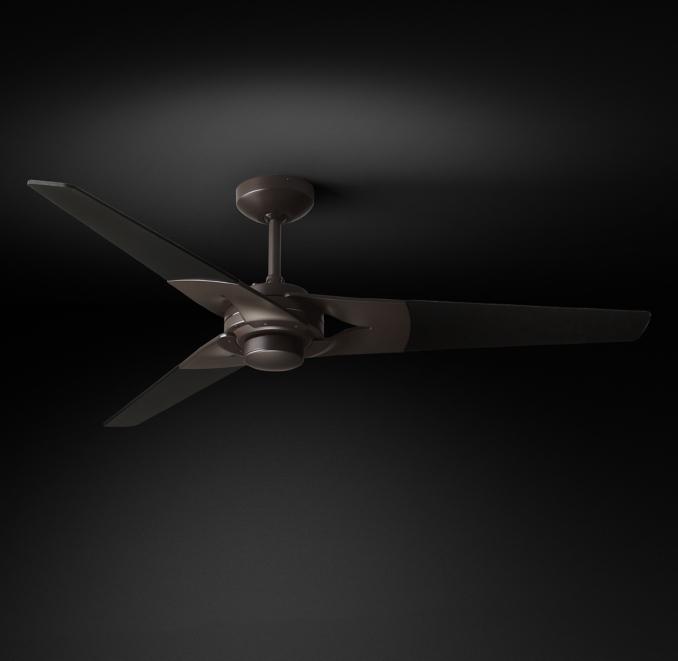 Restoration Hardware Style Ceiling Fan | Shelly Lighting