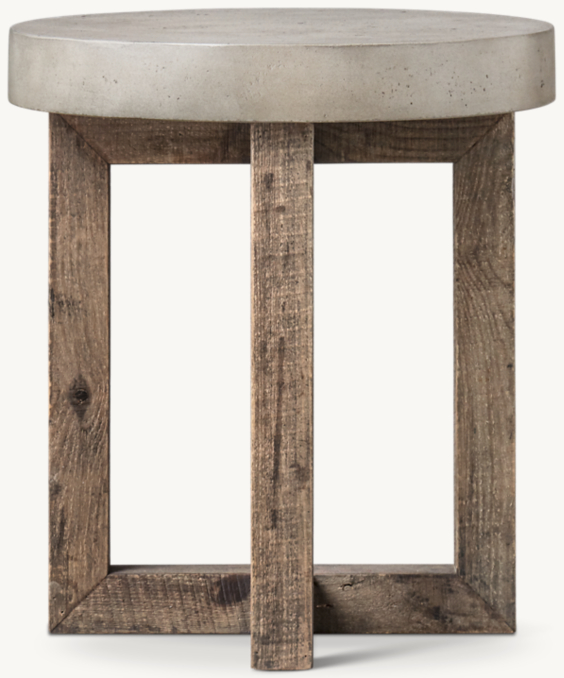 Heston Round Side Table | RH