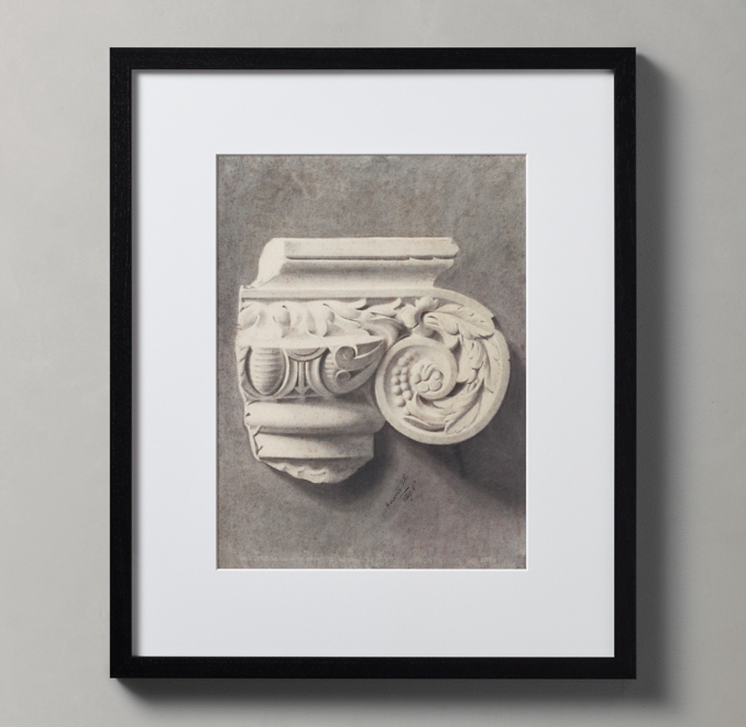 Morandi Charcoal Column