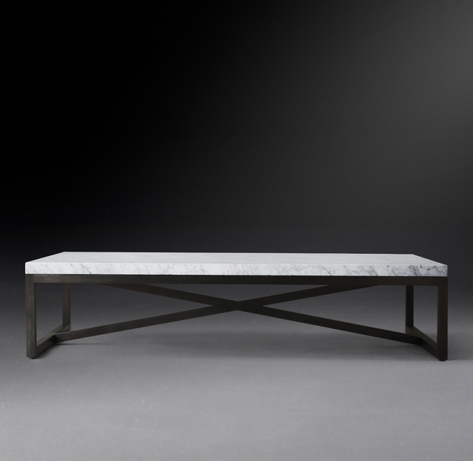 Torano Marble Coffee Table | RH
