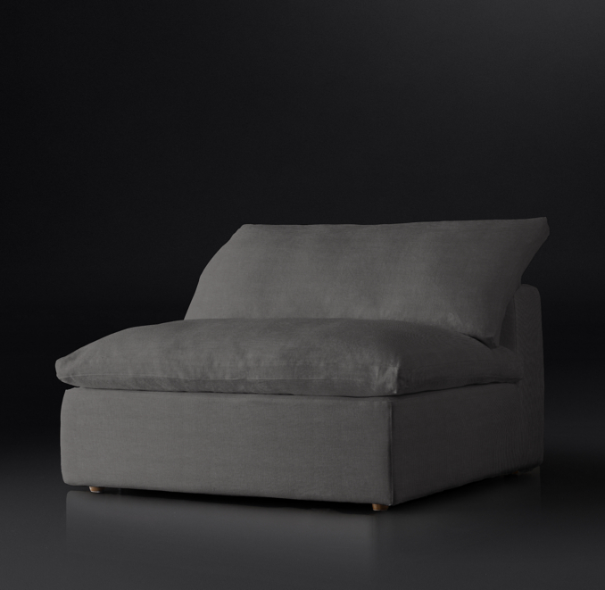 Cloud Modular Armless Chair | RH