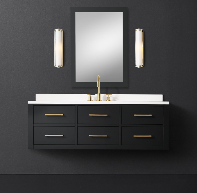 Hutton Single Extra-Wide Floating Vanity