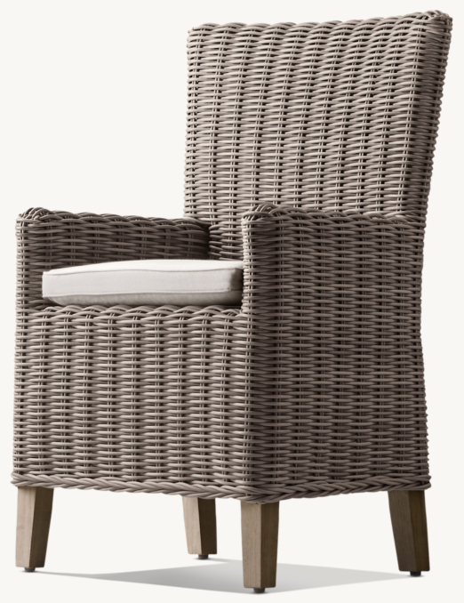 Provence High-Back Dining Armchair