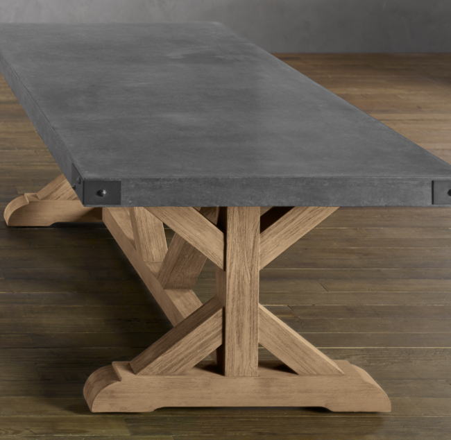 Cement Restoration Hardware Furniture