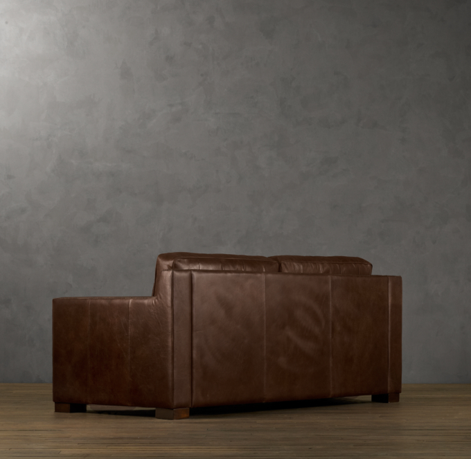 7 Collins Leather Sofa With Nailheads RH TEEN
