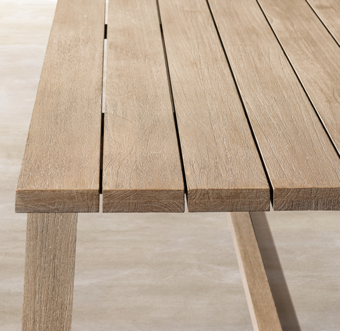 Sebastian Teak Rectangular Dining Table