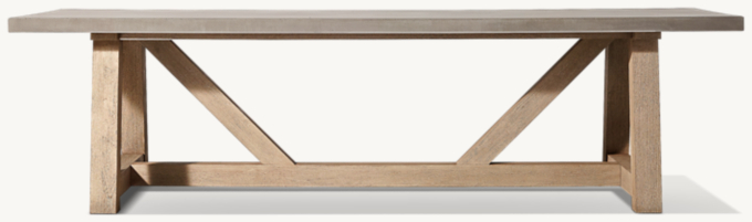 Restoration hardware french table store