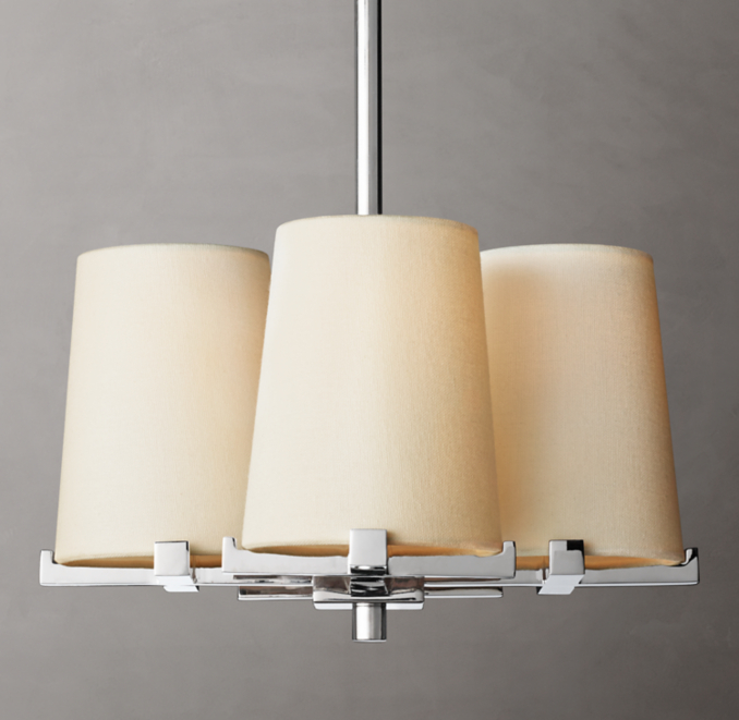 Pauillac Fabric Shade Pendant