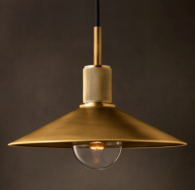 Utilitaire Slope Metal Lighting Collection | RH
