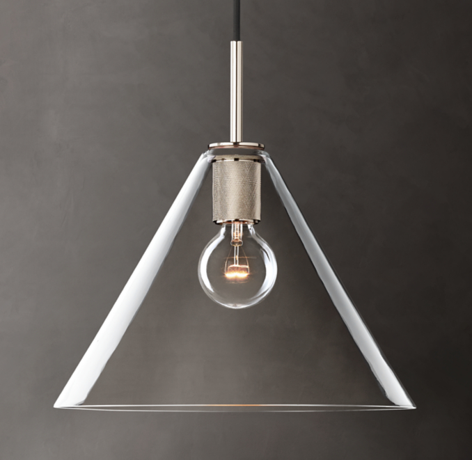 Utilitaire Funnel Shade Pendant 14"