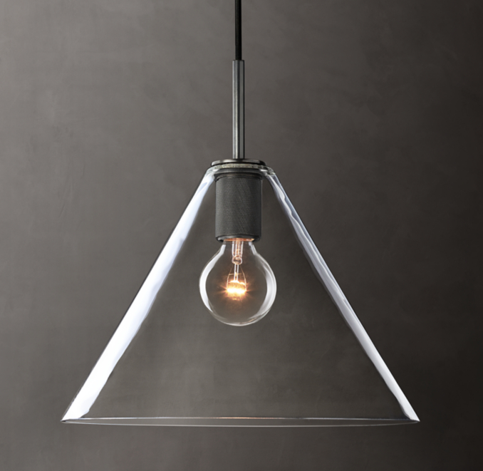 Utilitaire Funnel Shade Pendant 14"
