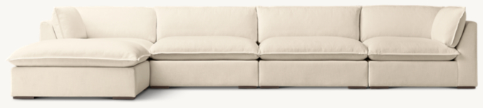 Costera Modular Left-Arm Sofa-Chaise Sectional