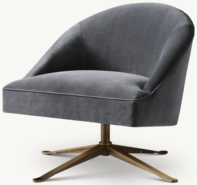Porter Swivel Chair | RH