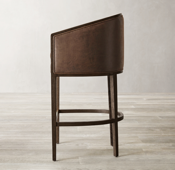 Dixon Leather Bar & Counter Stool