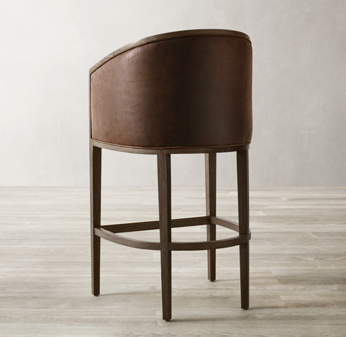 Dixon Leather Bar & Counter Stool