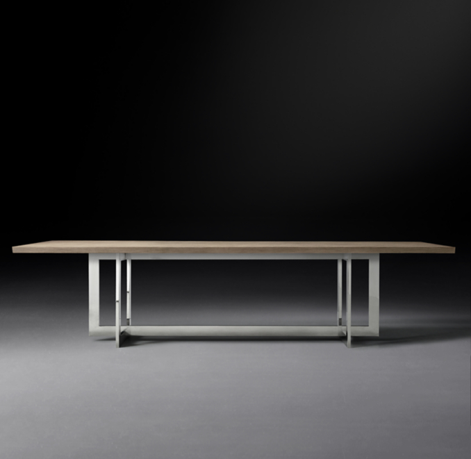 Linear Rectangular Dining Table