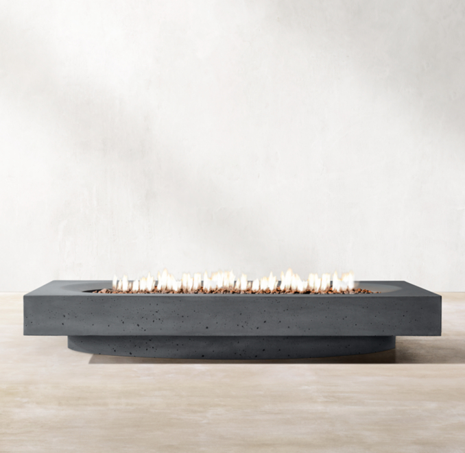 Ojai Rectangular Fire Table