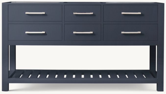 Hutton 60" Double Washstand Base