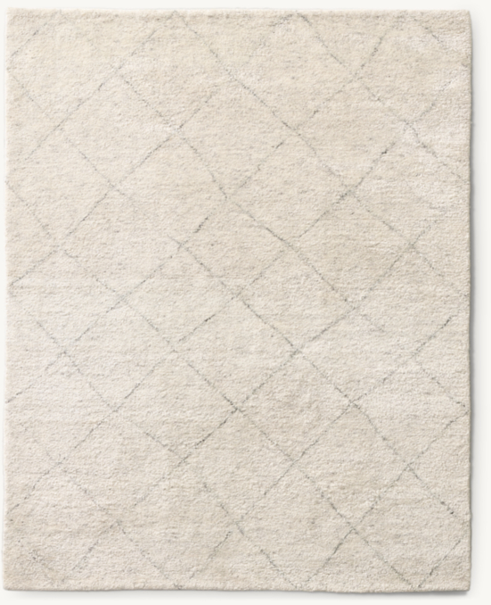 Iman Diamond Wool Rug | RH
