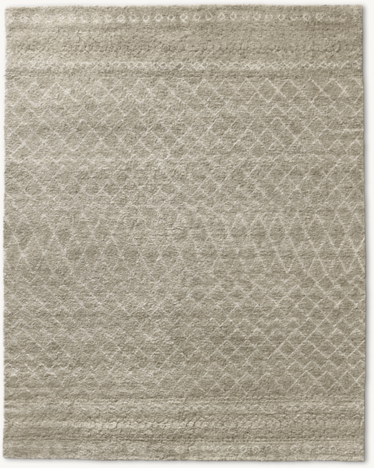 Etched Wool Rug | RH TEEN