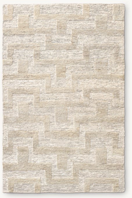 Wabi-Sabi Geo Jute Rug | RH
