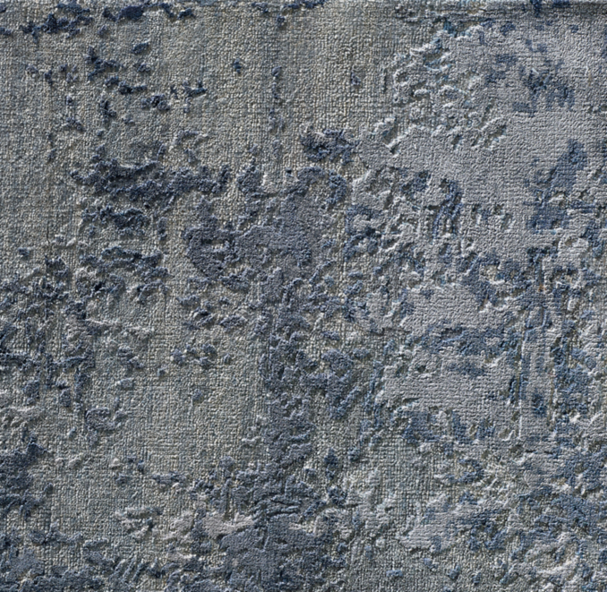 Raku Hand-Knotted Rug Swatch