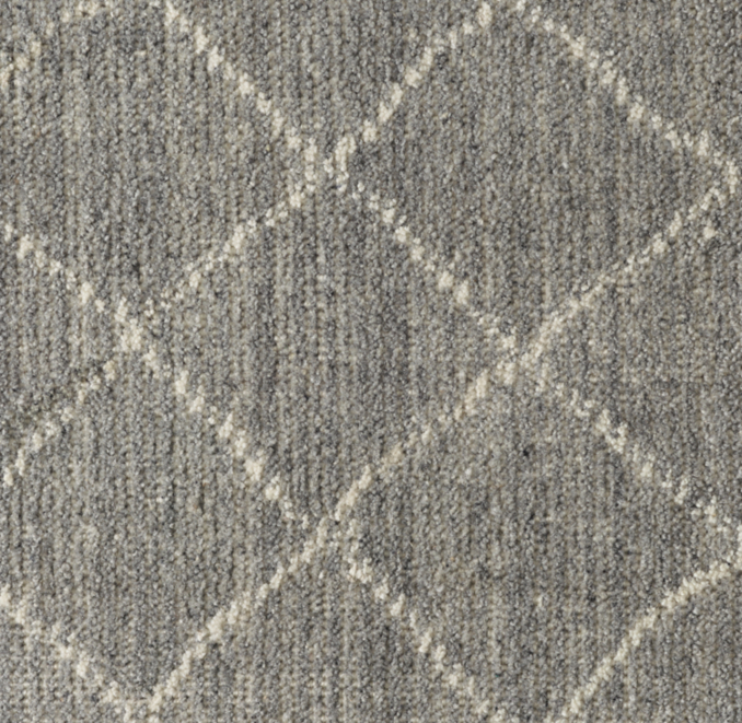 Reina Diamond Wool Rug Swatch