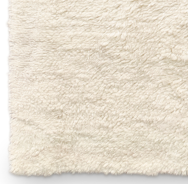 Lumina Hand-Knotted Wool Shag Rug Swatch