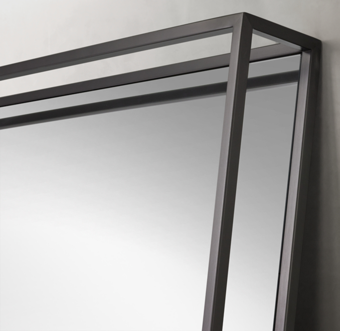 Metal Box Frame Mirror