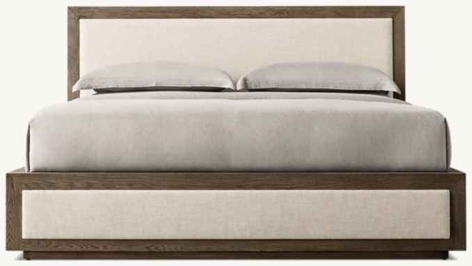 Kempton Fabric Platform Bed | RH
