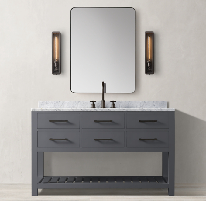 Hutton Single Extra-Wide Washstand