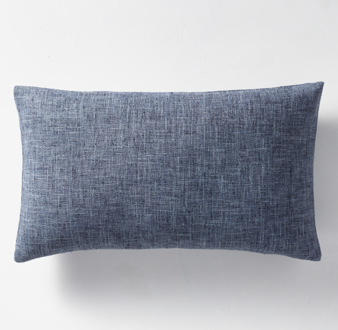 Sevilla Marled Solid Pillow Cover - Lumbar