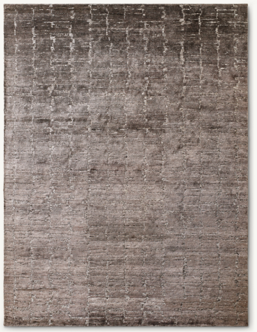 Boule De Cristal Smoke Glass Cord Pendant | RH