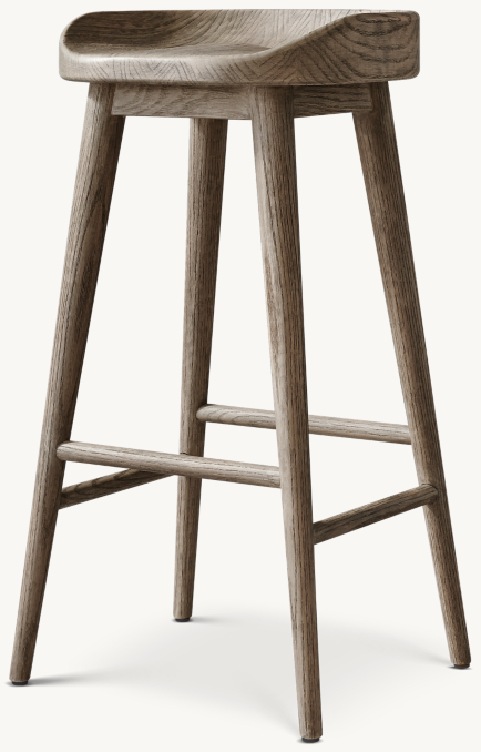 1950s Danish Stool Stool Collection | RH