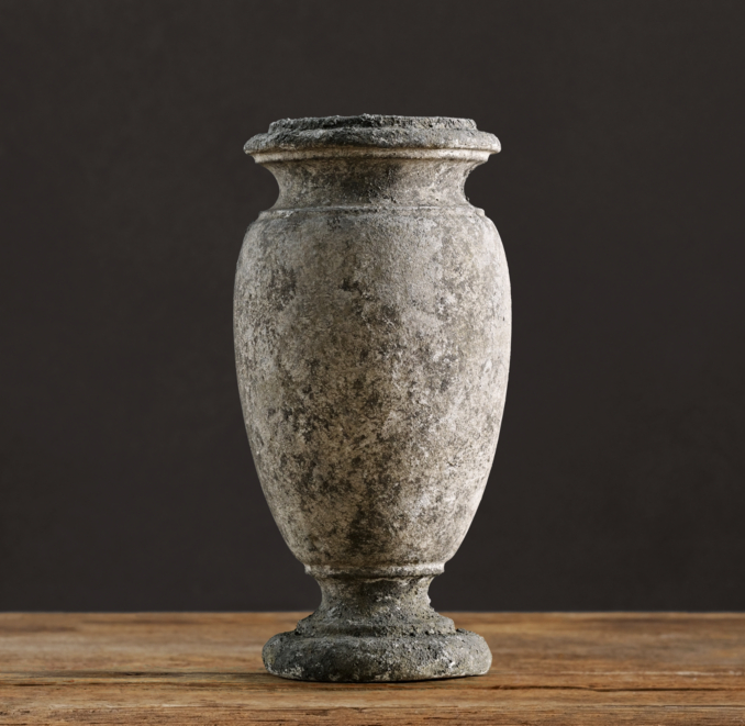 Weathered Stone Vase