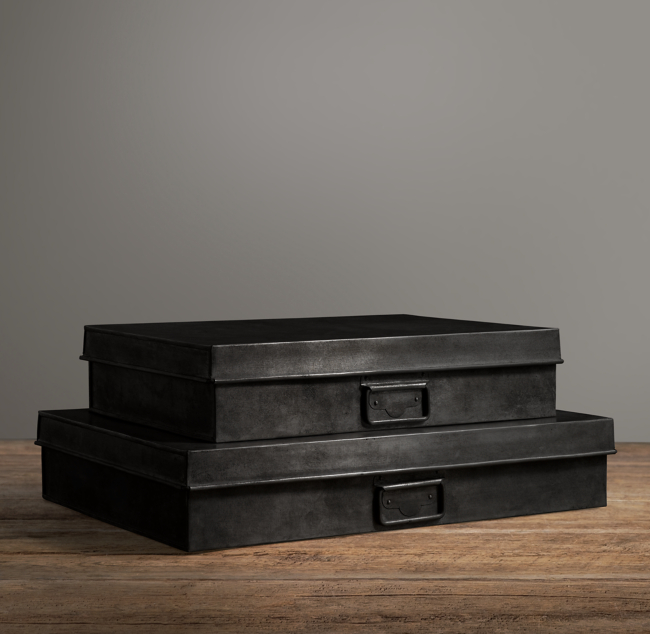 Metal Document Storage Boxes