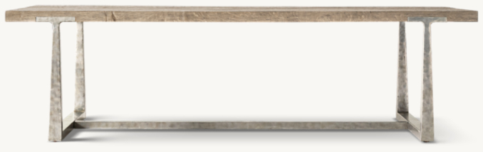 T-Brace Dining Table Collection | RH