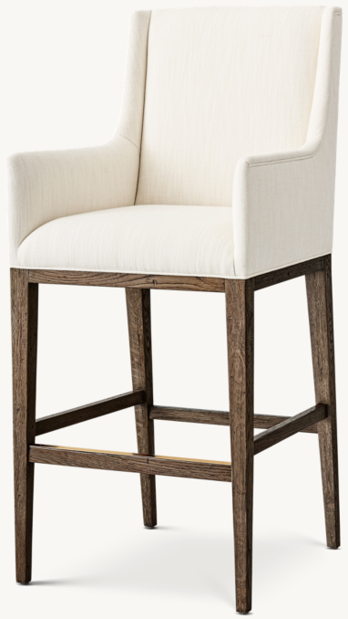 Leigh Fabric Bar & Counter Stool | RH Baby & Child