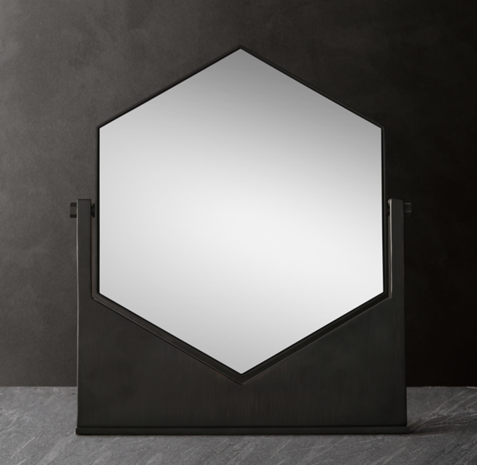 Lambeth Hexagonal Vanity Mirror - Large