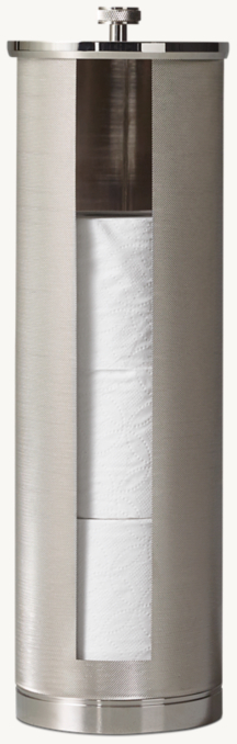 Lambeth Knurled Tissue Storage Canister | RH