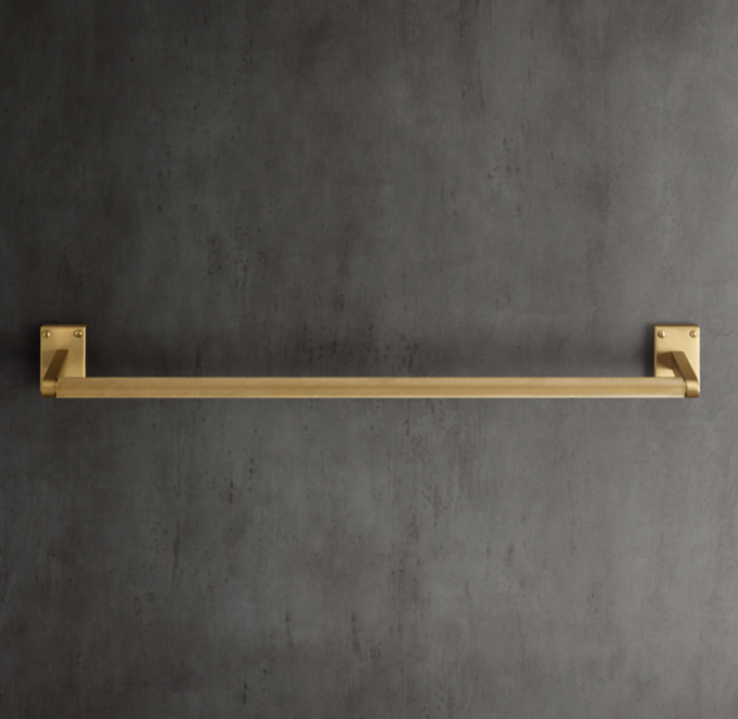 Lambeth Knurled Towel Bar