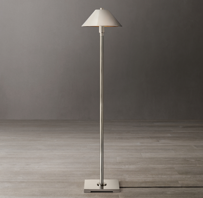 Utilitaire Metal Shade Floor Lamp