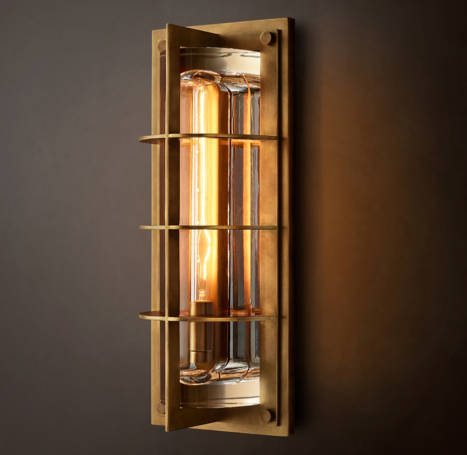 Vicomte Outdoor Sconce | RH