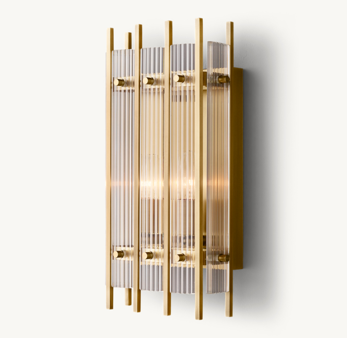 San Marco Rectangular Sconce | RH