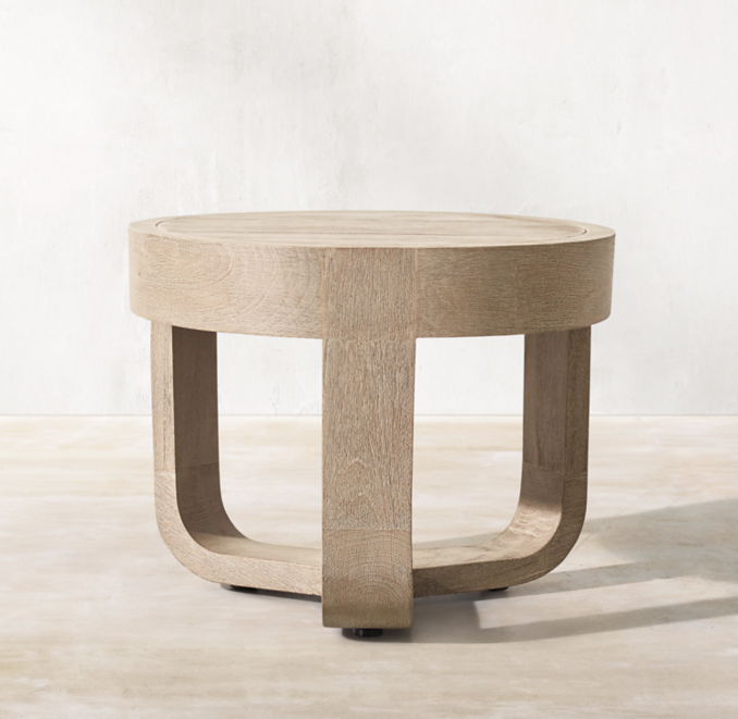 Prado Teak Round Side Table