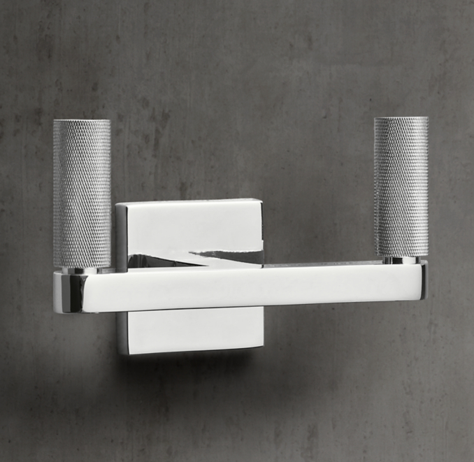 Lambeth Knurled Double Hook