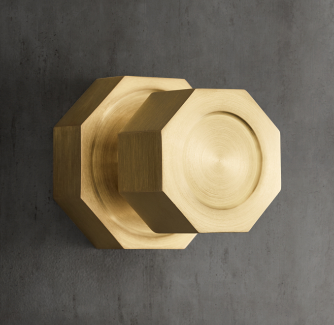 Lambeth Faceted Knob-Handle Multi-Port Diverter Valve & Trim Set for Balanced-Pressure Systems ...