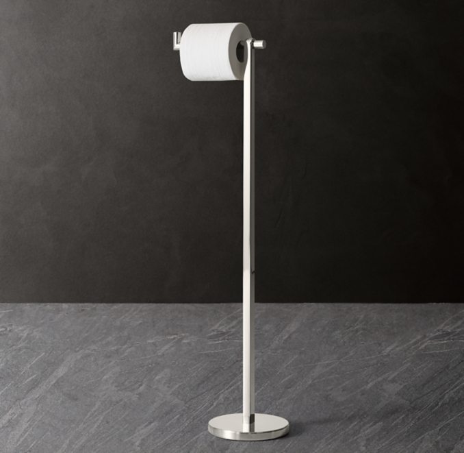 Lambeth Smooth Standing Tissue Holder