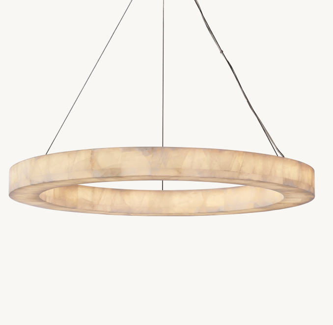 Rivage Round Chandelier 40" | RH