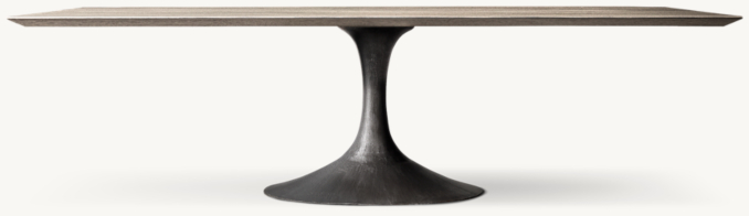 Aero Rectangular Dining Table | RH